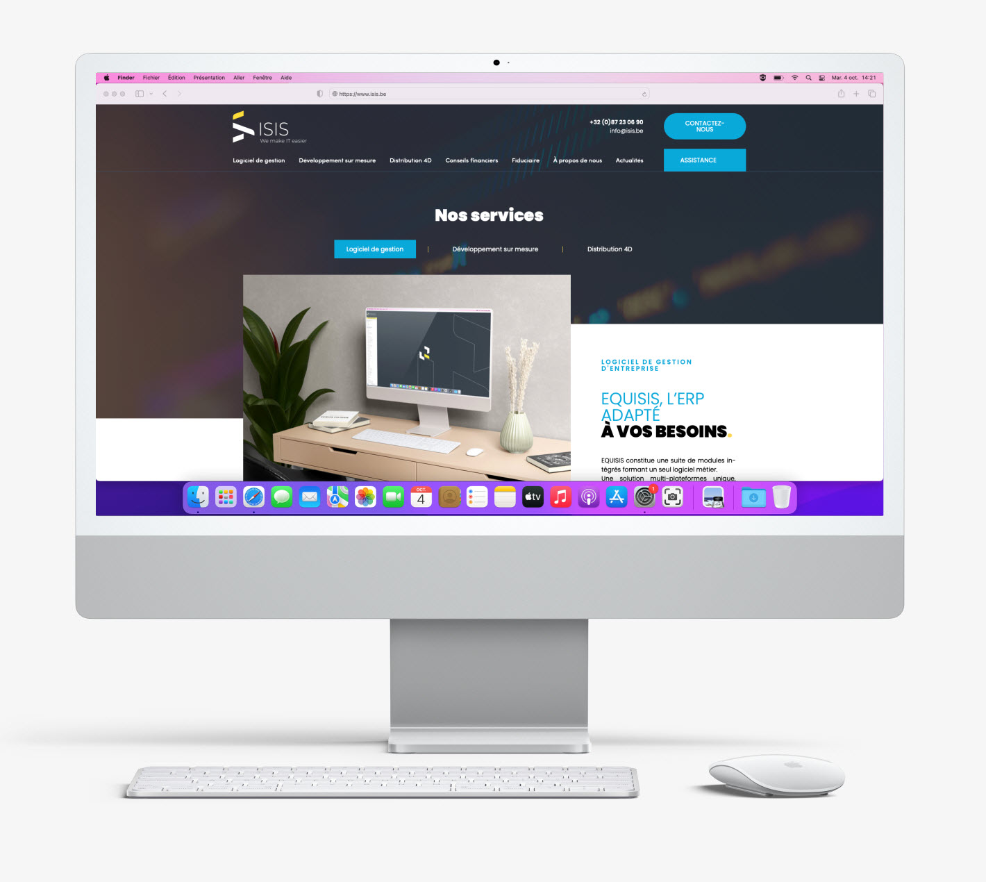 Découvrez la nouvelle identité visuelle d'ISIS - Isis
